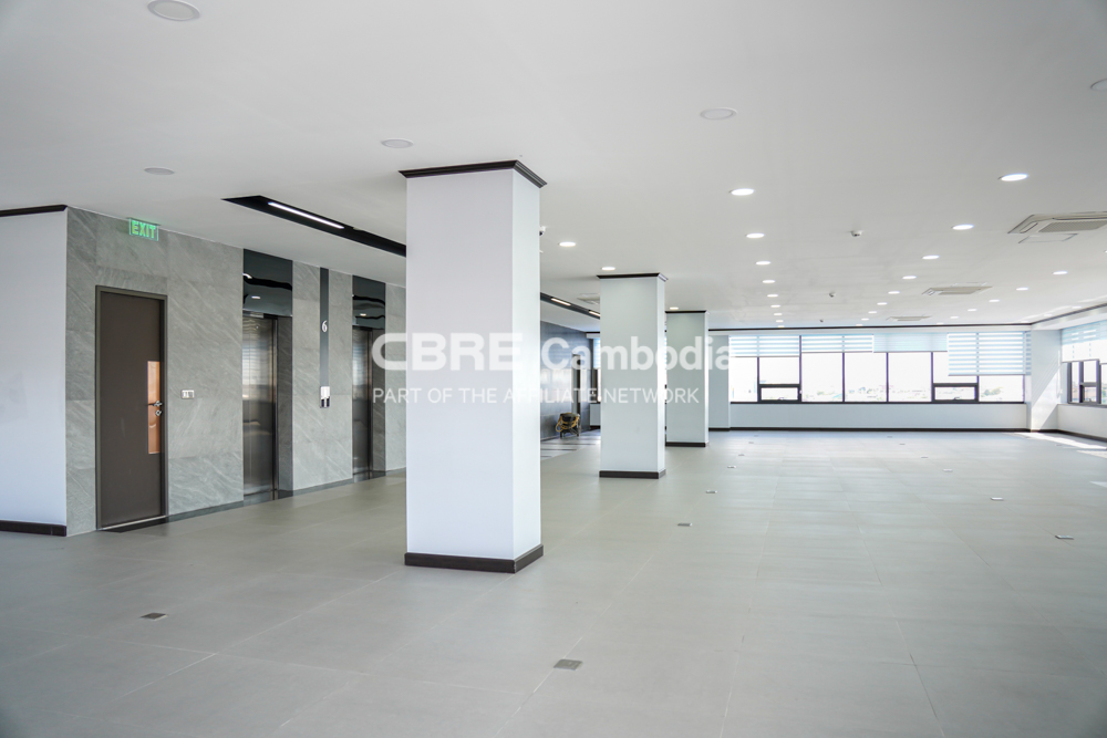 MK Tower Grade B Office Space for Lease / Rent - CBRE Cambodia 326275