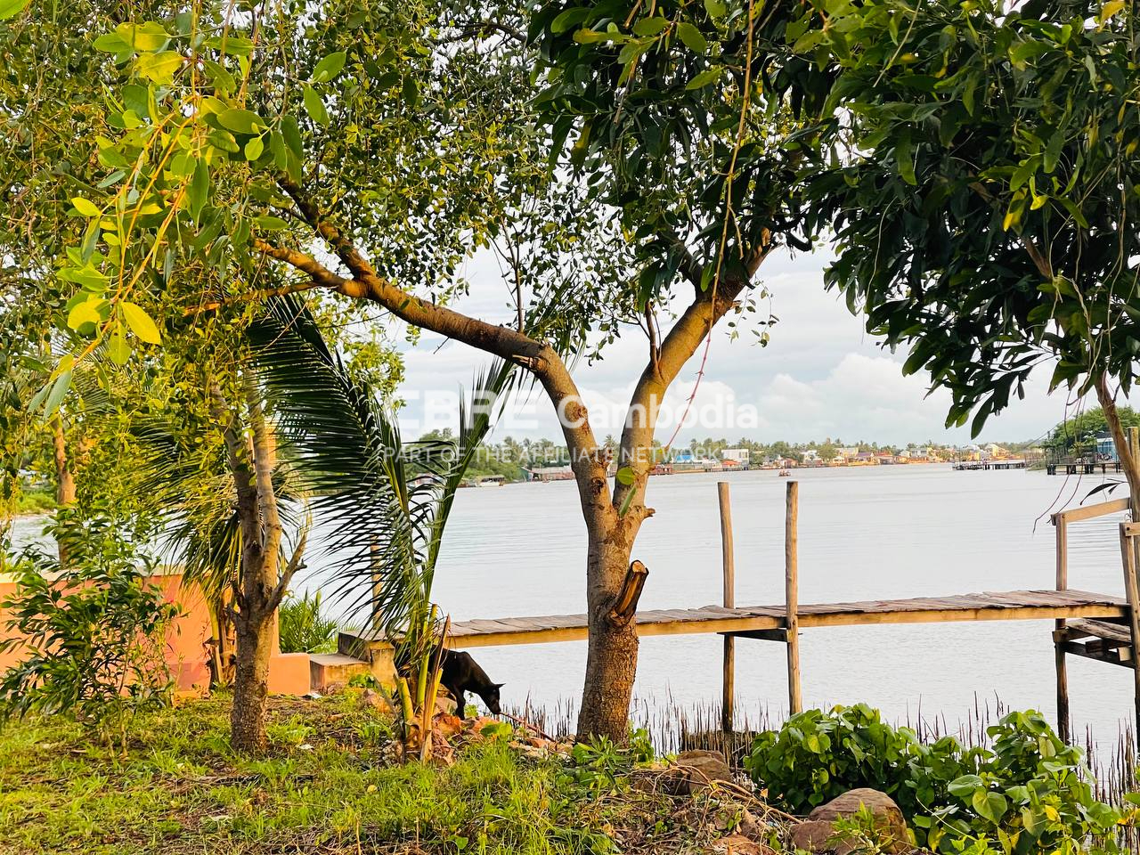1699 SQM Riverfront Land For Sale | Traeuy Kaoh | Kampot Province ...